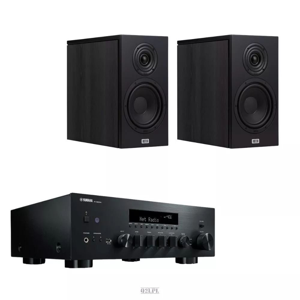 Yamaha R-N600A + Heco Aurora XT 300 - Raty 10x0% - Dostawa 0zł