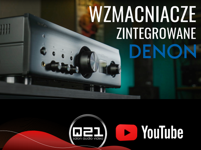 Wzmacniacze zintegrowane DENON