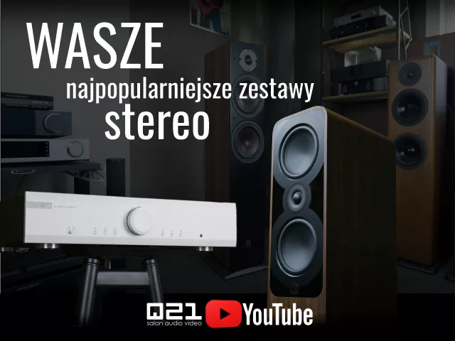Q21 Salon audio-video. Systemy kina domowego, zestawy stereo, kolumny, gramofony, słuchawki.