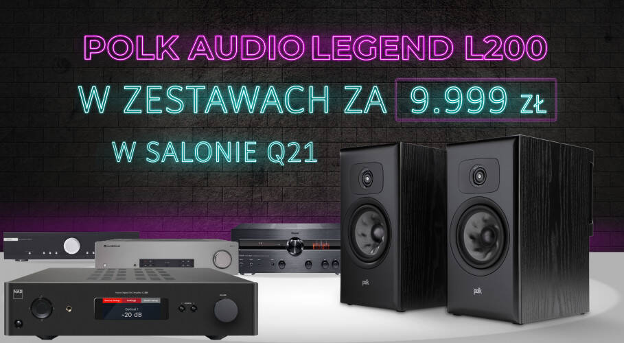 Q21 Salon audio-video. Systemy kina domowego, zestawy stereo, kolumny, gramofony, słuchawki.